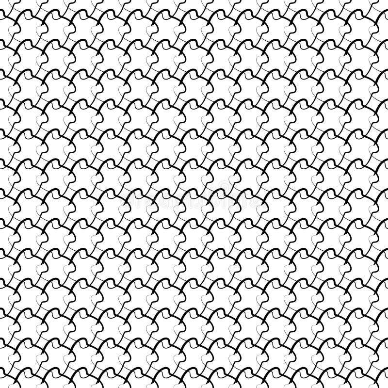 Seamlessly Repeatable Shapes Pattern, Background, and Texture. Vector ...