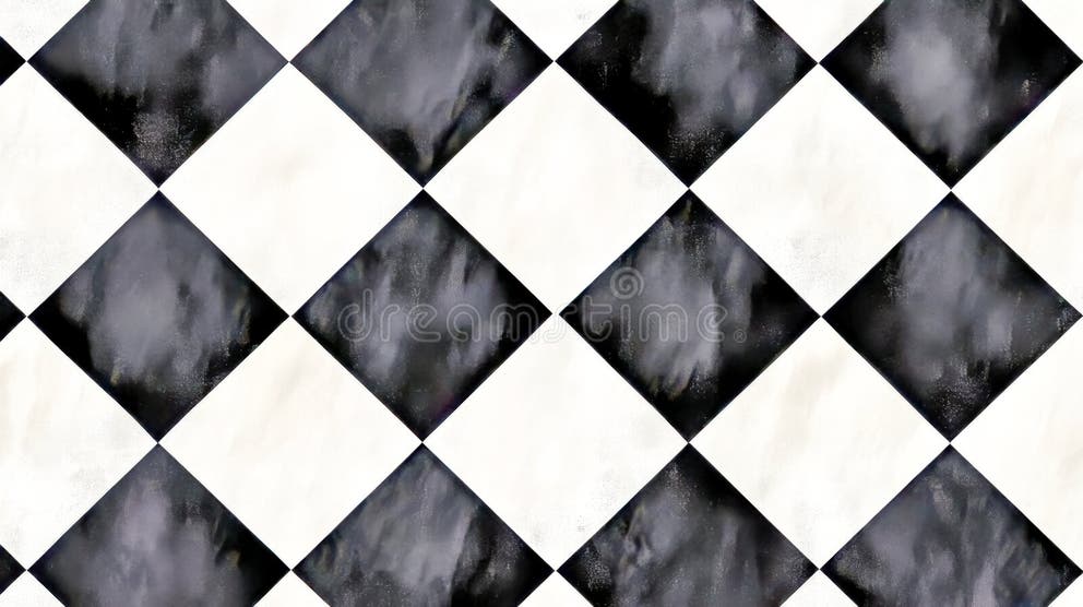 Seamless Chessboard Pattern Forming Textured Background with Diamond ...