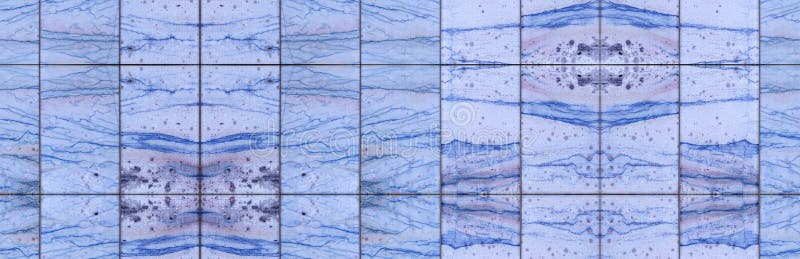 Seamlessly Tileable Texture of Several Blue Marble Tiles Stock Photo ...