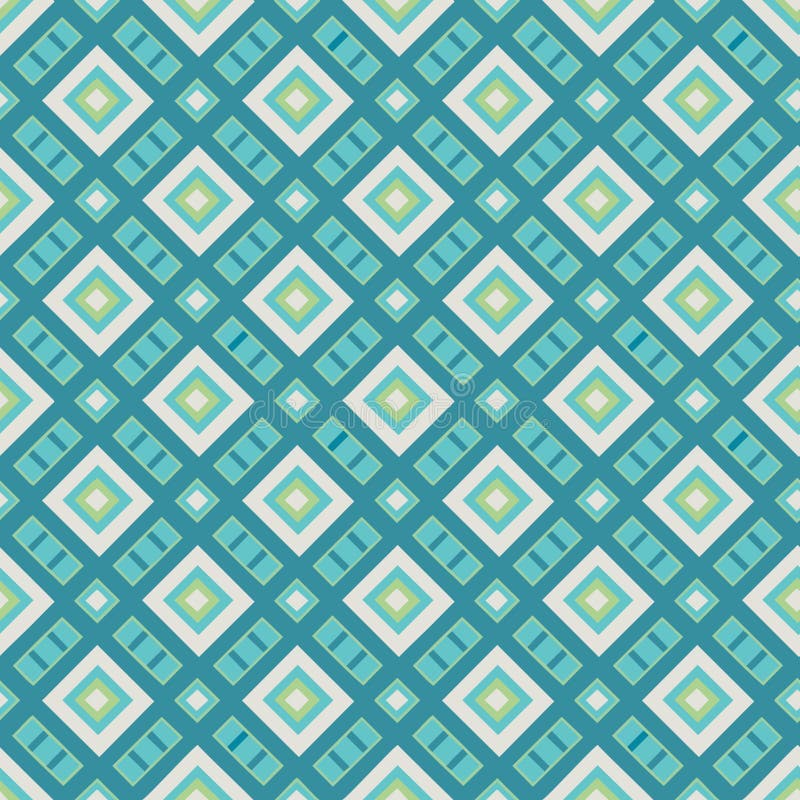 Seamless Pattern Background Geometric Diamonds Squares Rectangles ...