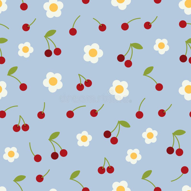 Simple Seamlss Flower Pattern Stock Illustrations – 6 Simple Seamlss ...