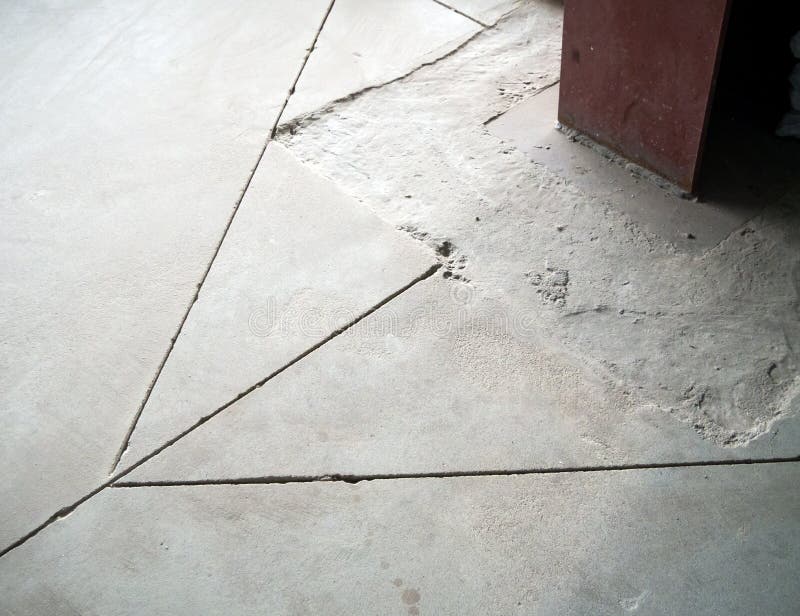 Seams for Compensating Concrete Deformation Stock Image - Image of ...