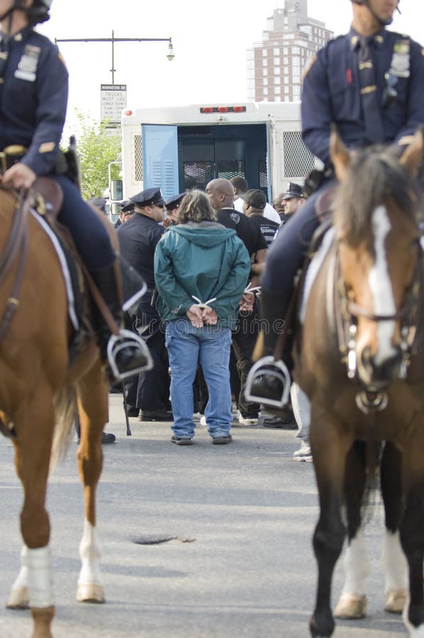 Sean Bell Shooting Protest Arrests Editorial Photography - Image of ...