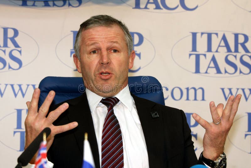 Sean Fitzpatrick editorial stock image. Image of captain - 17664259