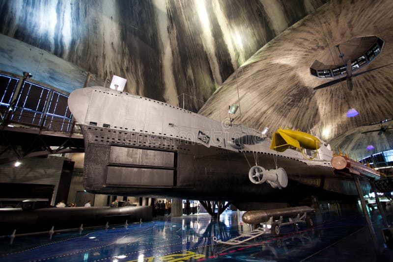 Seaplane Harbour editorial photography. Image of submarine - 25493787
