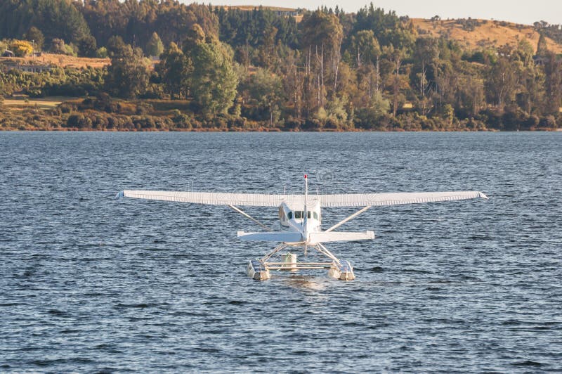 Seaplane stock photo. Image of seaplane, lake, clouds - 53324224