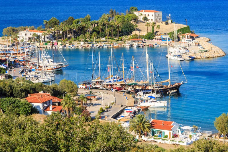 Seaport of Datca during the Daytime in Mugla, Turkey Stock Photo ...