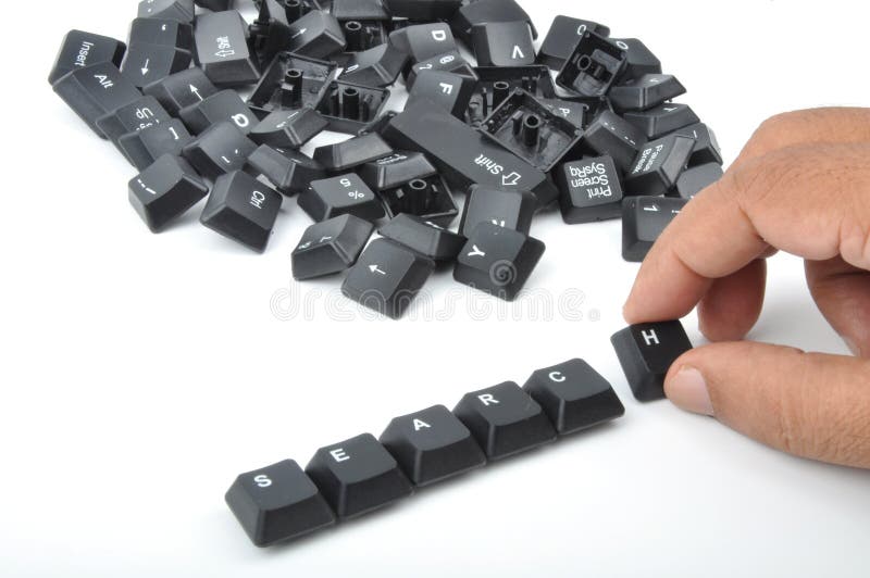 Messy keyboard stock photo. Image of technology, pattern - 698482