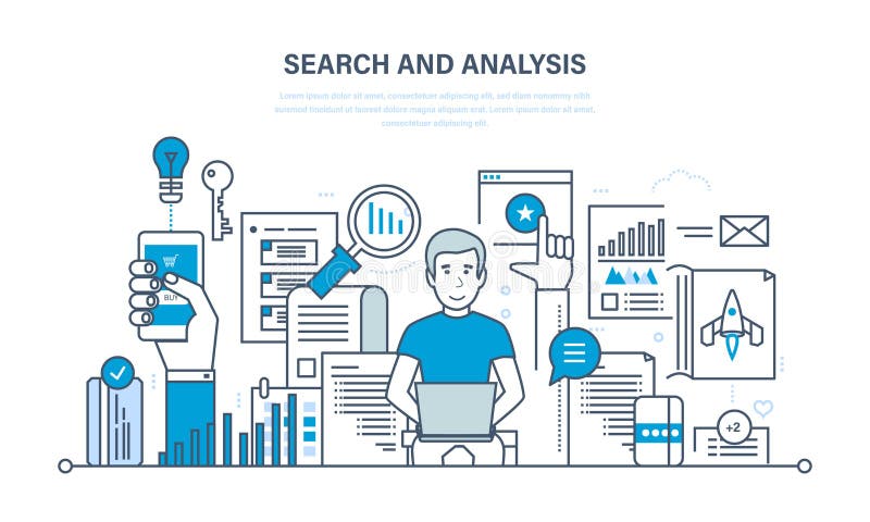 Search and Analysis of Information, Marketing, Research, Statistics ...