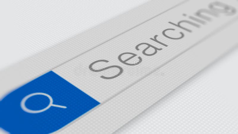 Job search entry screen stock illustration. Illustration of cursor ...