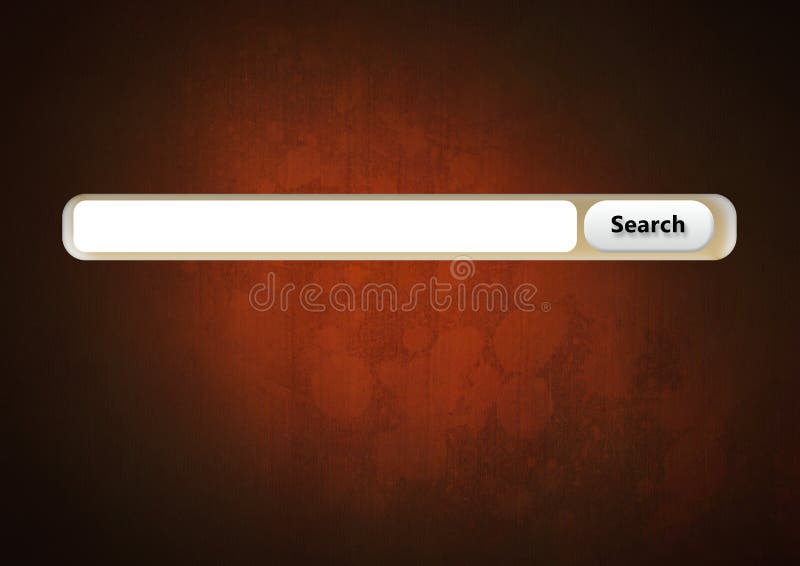Search Bar with Brown Background Stock Illustration - Illustration of ...