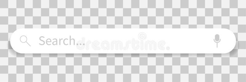 Search Here. Search Bar for Ui. Search Bar Vector Icons in Flat Design ...