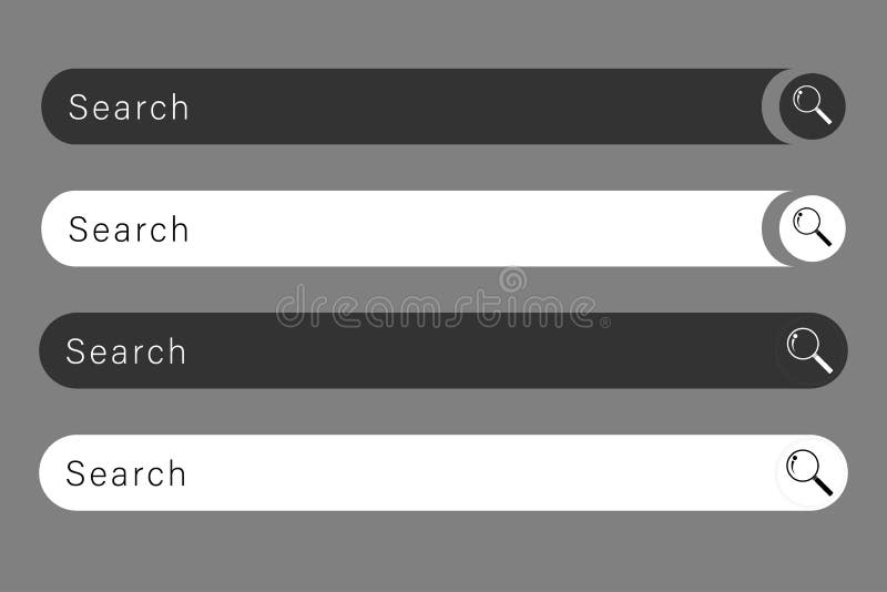 Search Bar for Ui, Design and Web Site. Search Address and Navigation ...