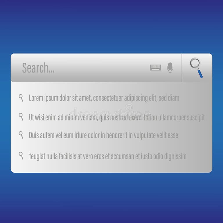 Ui Search Box Stock Illustrations – 25,631 Ui Search Box Stock Illustrations, Vectors & Clipart ...