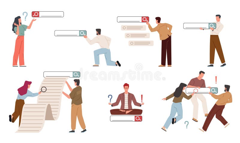 Search Bars and People. Data Personalization, Refinement, Interface ...