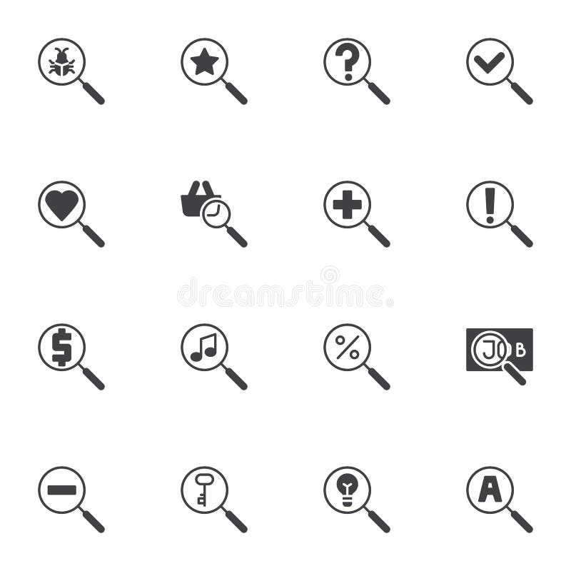 Basic Vector Icon Pack. Modern Design Icons for Website or Presentation ...