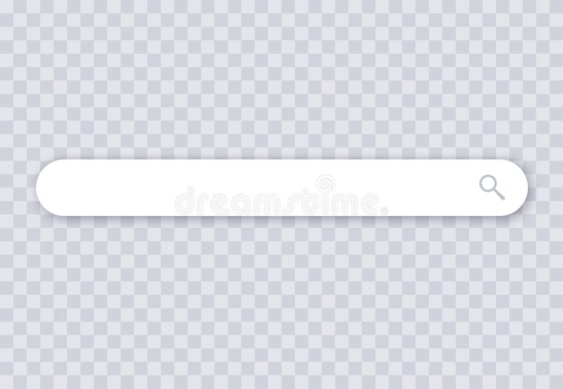 Search box control stock vector. Illustration of flat - 272596947