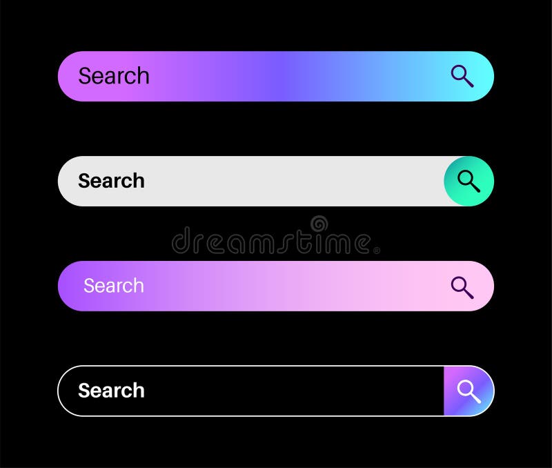 Search box control stock vector. Illustration of graphic - 271909627