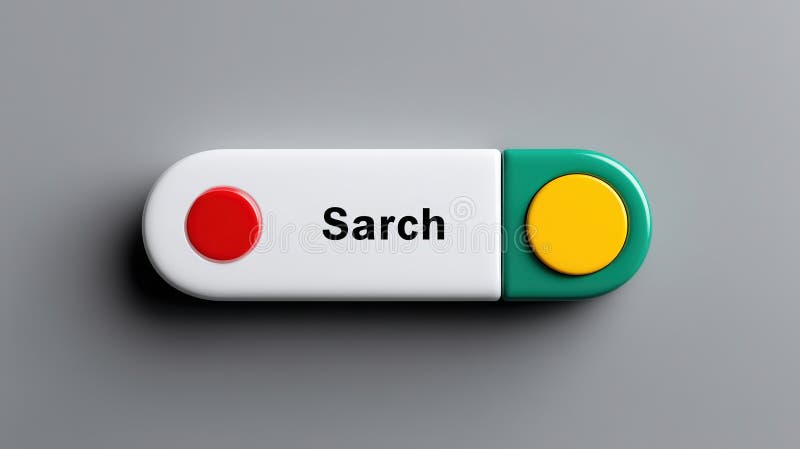 Search Box Interface Displayed on a Simple Background for Online ...
