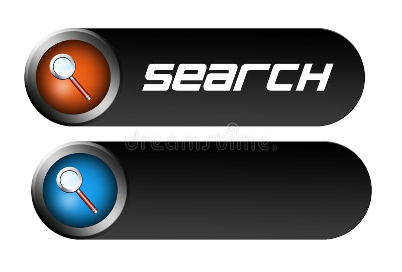 Search button stock illustration. Illustration of symbol - 19727149