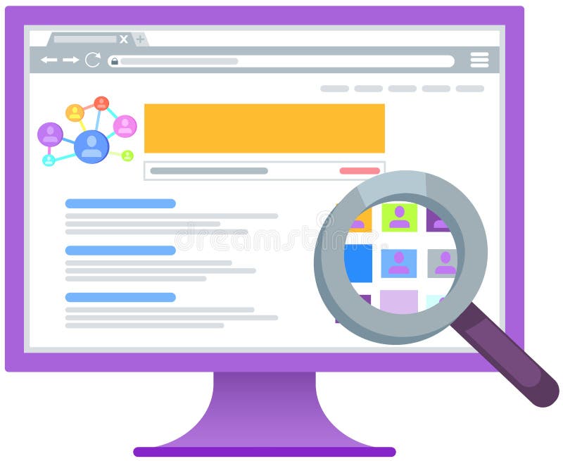 Search for Clients and Information in Internet, Communicating in Social ...