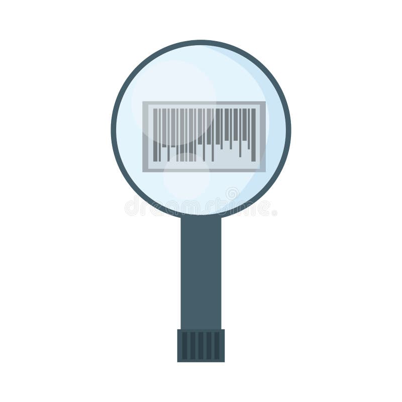 Search Code Bar Delivery Icon Stock Illustration - Illustration of ...