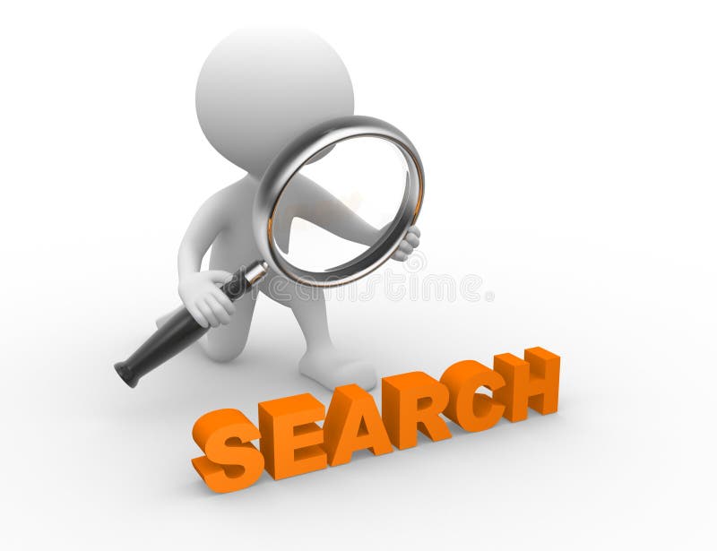 Searching solution design stock vector. Illustration of graphic - 21759991