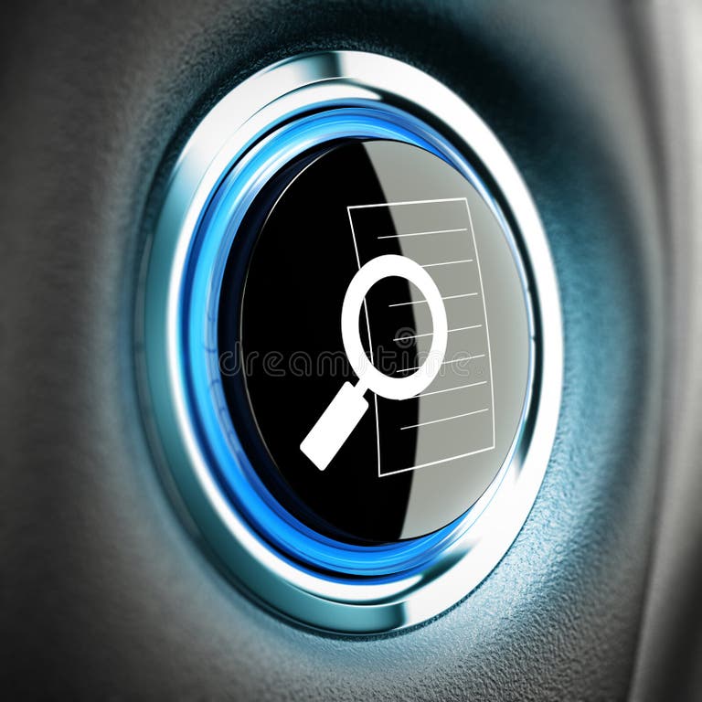 Search Engine Button stock illustration. Illustration of conceptual ...