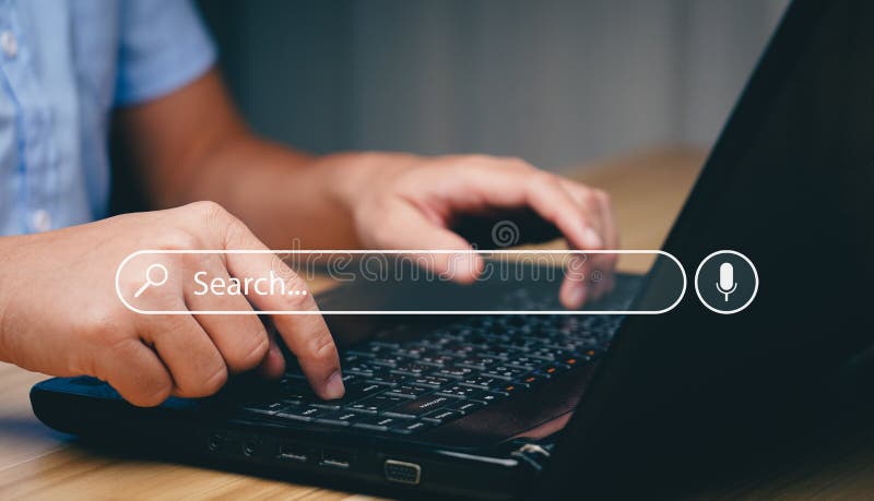 Search Engine Concept. Tools or Programs for Searching for Information ...