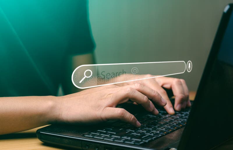 Search Engine Concept. Tools or Programs for Searching for Information ...