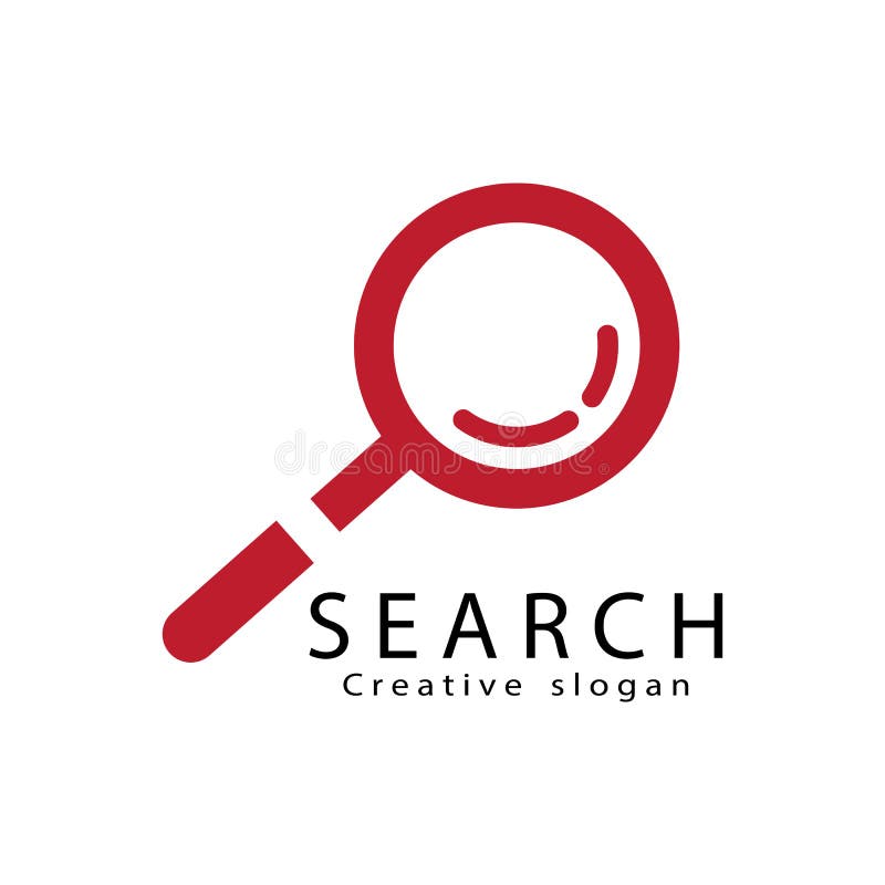 Search Engine Logo Vector Flat Design Stock Vector - Illustration of ...