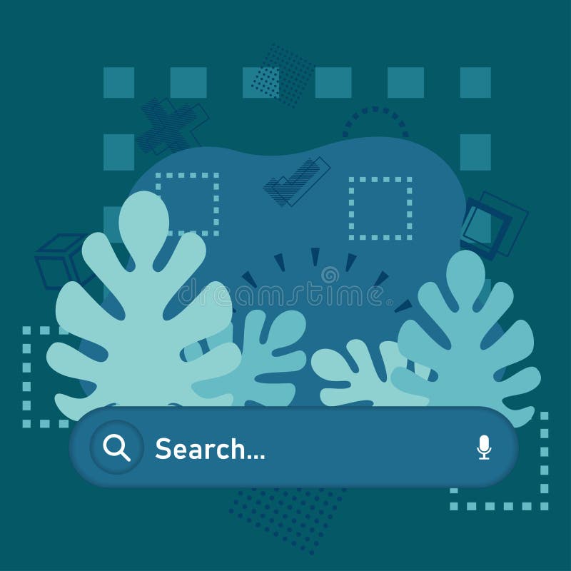 Search Engine. Navigation Bar. Search Browser Interface. Internet ...
