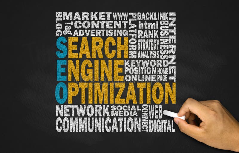 SEO Wheel - Search Engine Optimization Stock Illustration ...