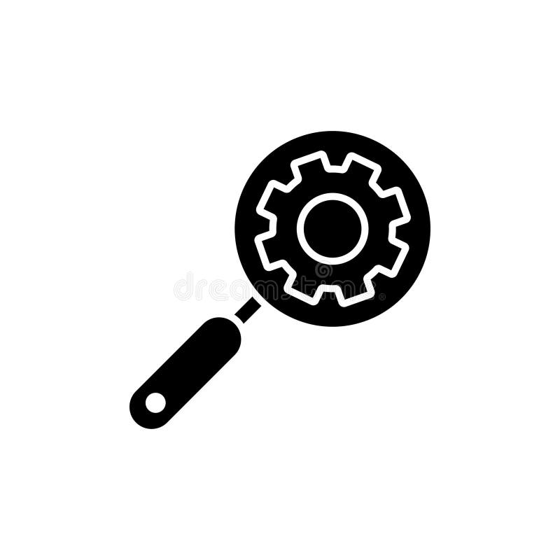 Search Engine Optimization Icon Set. SEO Analysis Gear Advertising ...