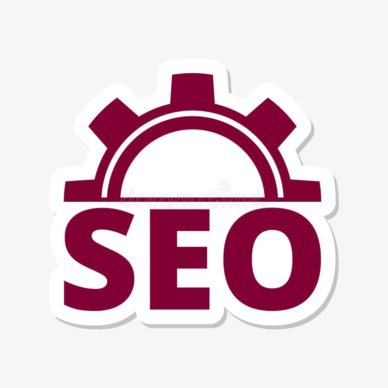 Search Engine Optimization Icons Stickers Set Stock Vector ...