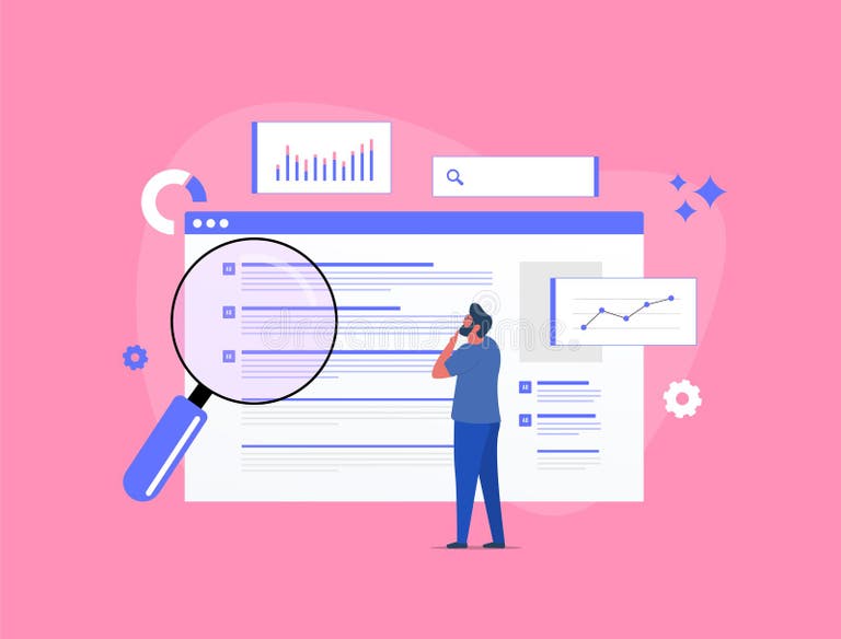 Search Engine Optimization Process with Serp Analysis and Seo Ranking ...