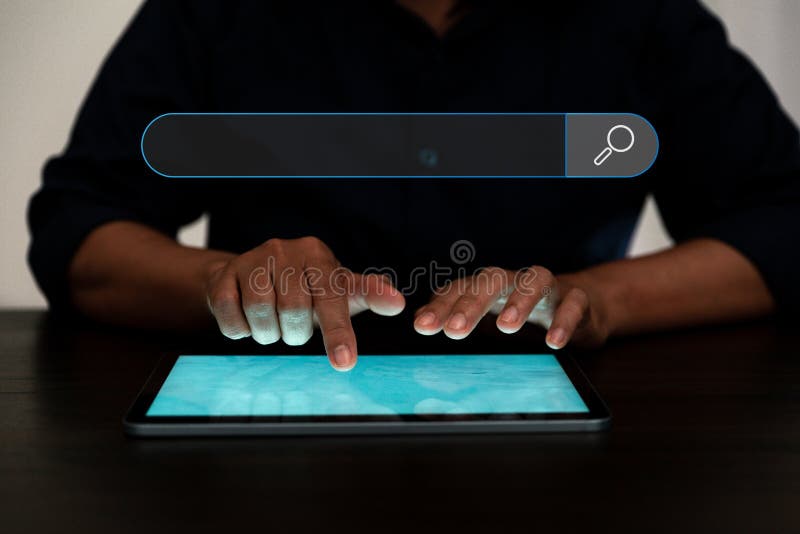 Search Engine Optimization SEO, Data Searching Technology. Business ...