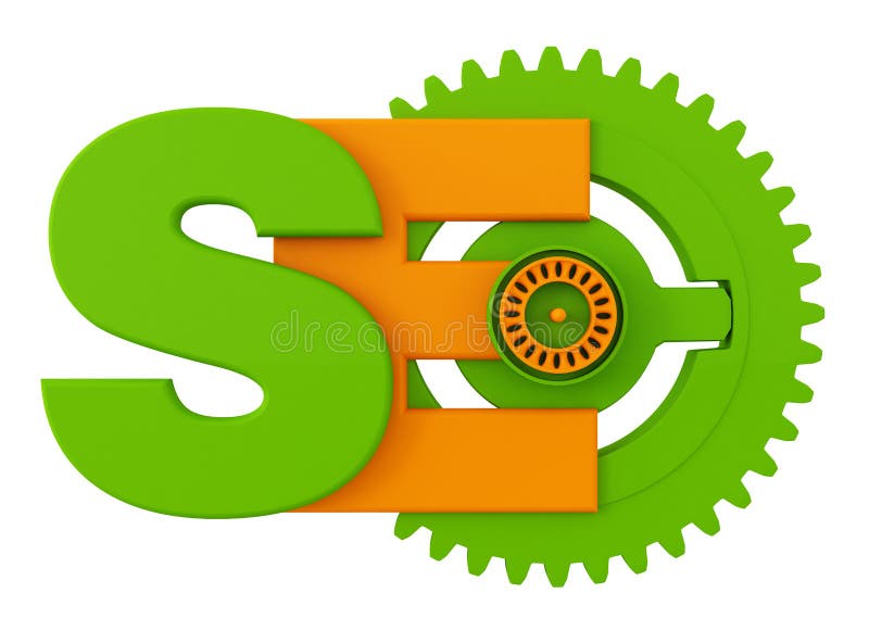 Search Engine Optimization Symbol Stock Illustration - Illustration of ...