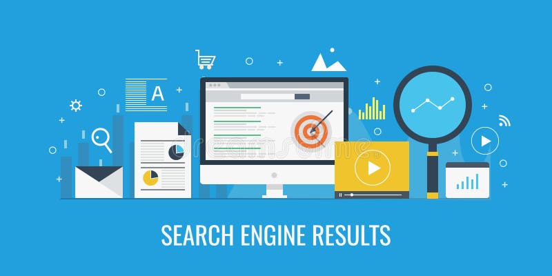 Search Engine Result Displaying on a Computer Screen, Serp, Search ...