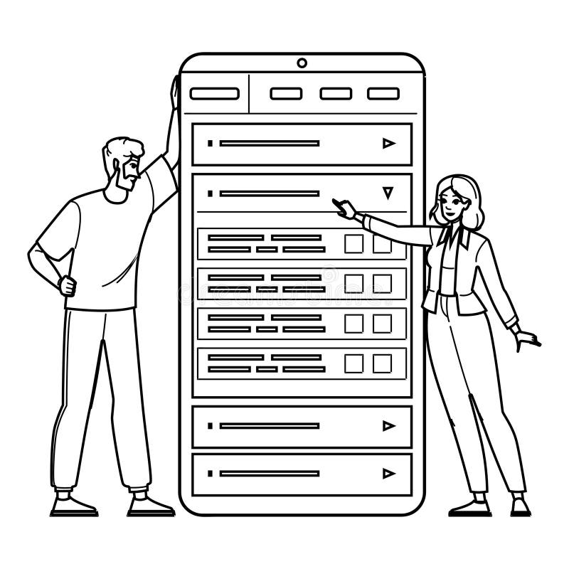 Search faq schema vector stock illustration. Illustration of result ...