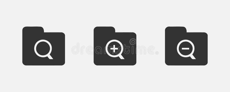 Search File Vector Icon. Search Document Icon Symbol Stock Vector ...
