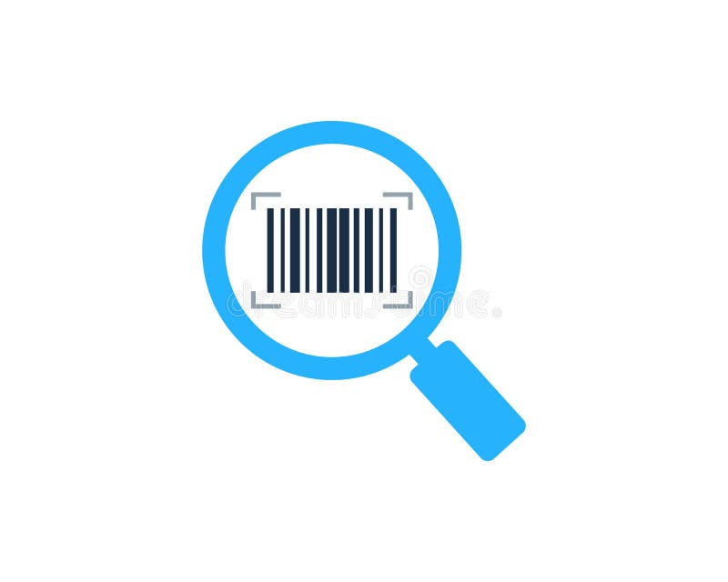 Pin Location Barcode Icon Logo Design Element Stock Vector ...