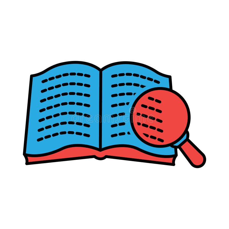 Search, Find, Book, Magnifying Glass, Word, Word Find Icon Stock Vector ...