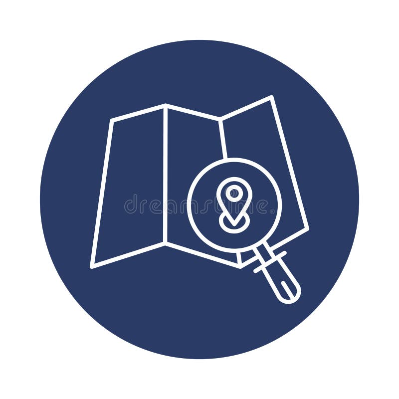 Search, Find, Location, Magnifying Glass, Pin, Location Find Icon Stock ...