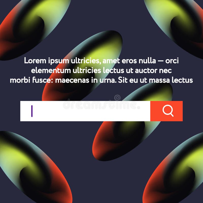 Search form abstract stock vector. Illustration of offer - 113374151