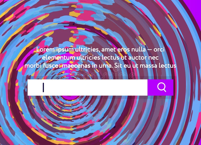 Search form abstract stock vector. Illustration of layout - 121226079