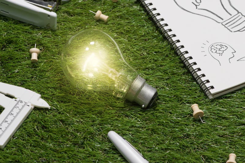 In Search of Great Idea. Creative Idea Concept Stock Photo - Image of ...