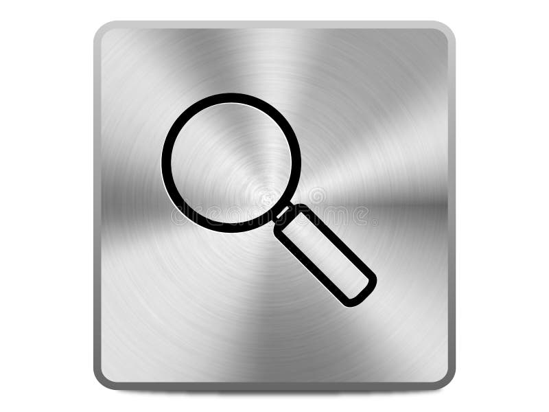 Search icon stock vector. Illustration of symbol, magnification - 29596634