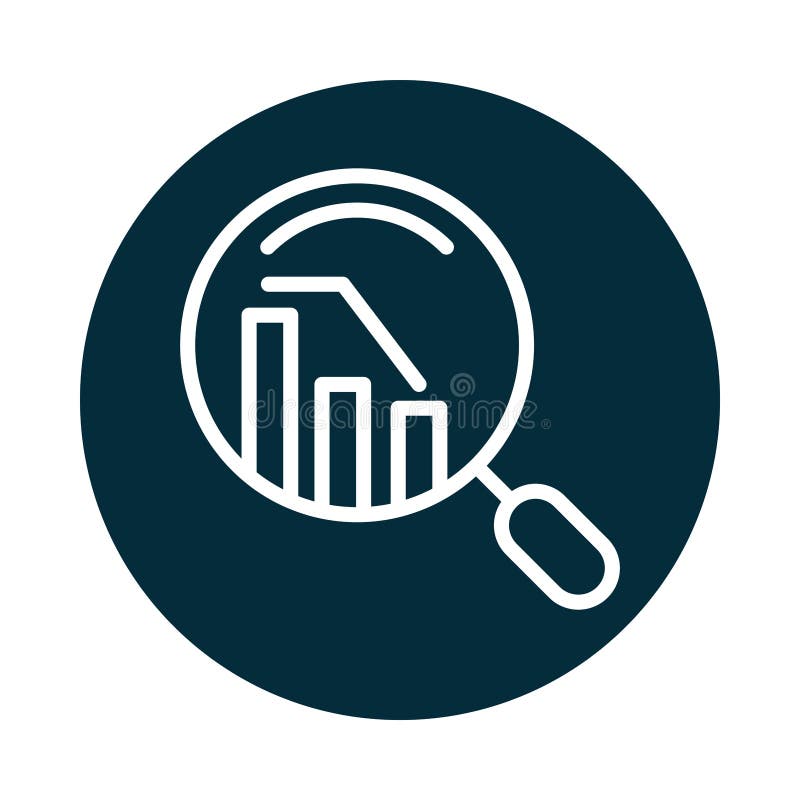 Decrease Diagram Crisis Business Financial World Vector Illustration Stock Vector - Illustration ...
