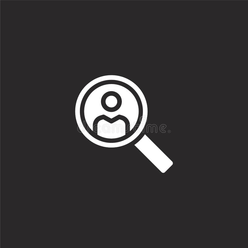 Search Icon. Filled Search Icon for Website Design and Mobile, App ...